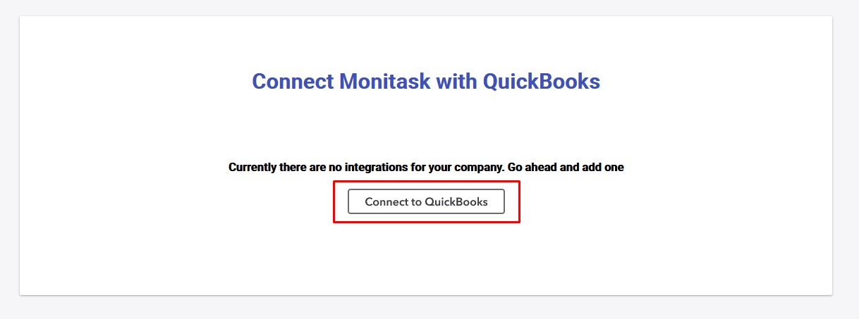 Monitask | QuickBooks Integration Guide