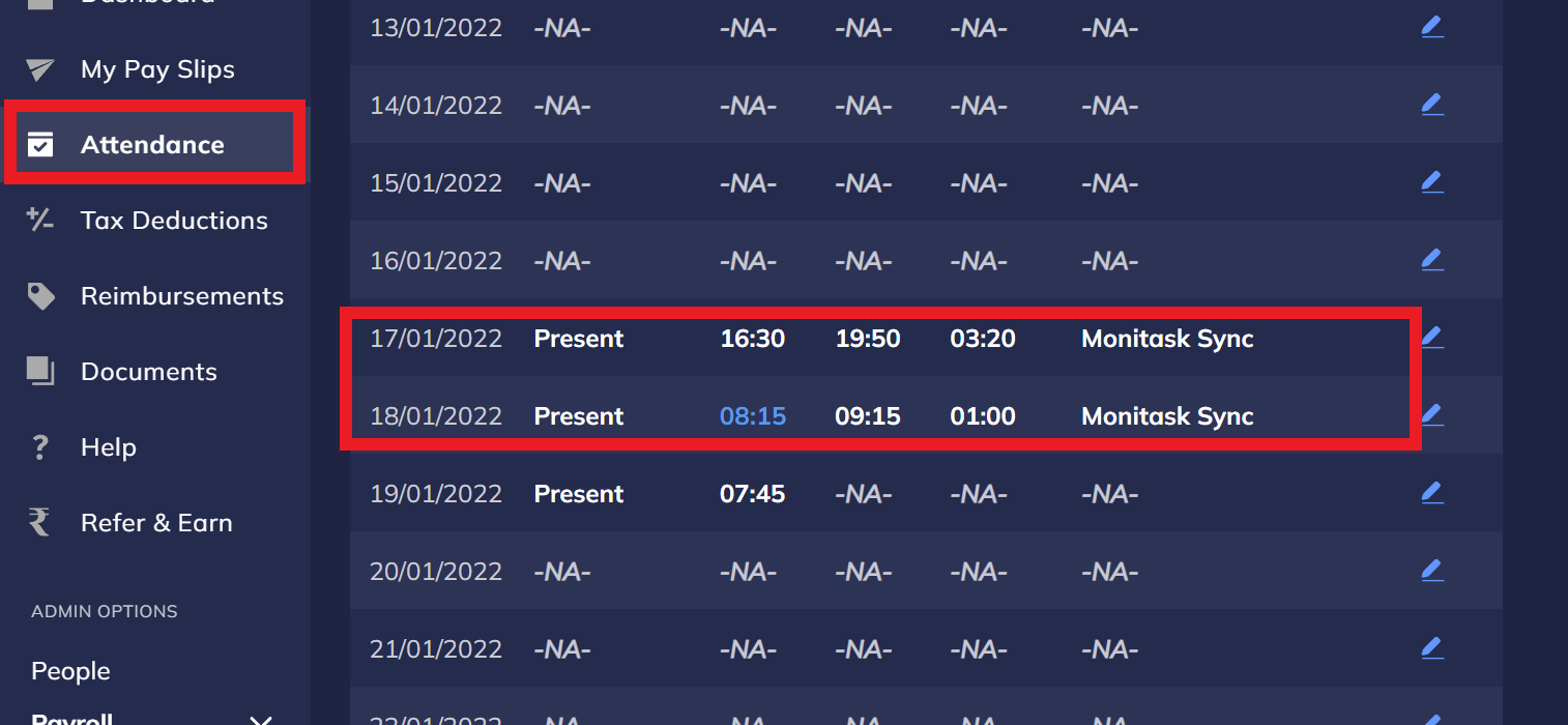 Monitask | RazorPayX integration with Monitask