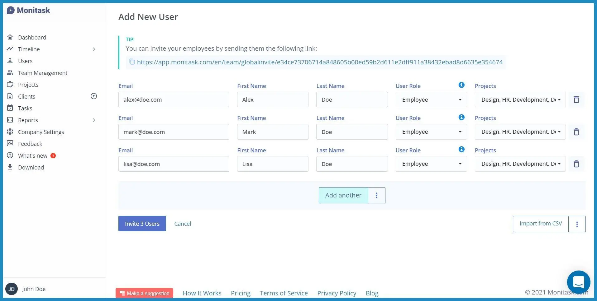 Monitask | Guide for Getting Started with Monitask (Time Tracking Mode)
