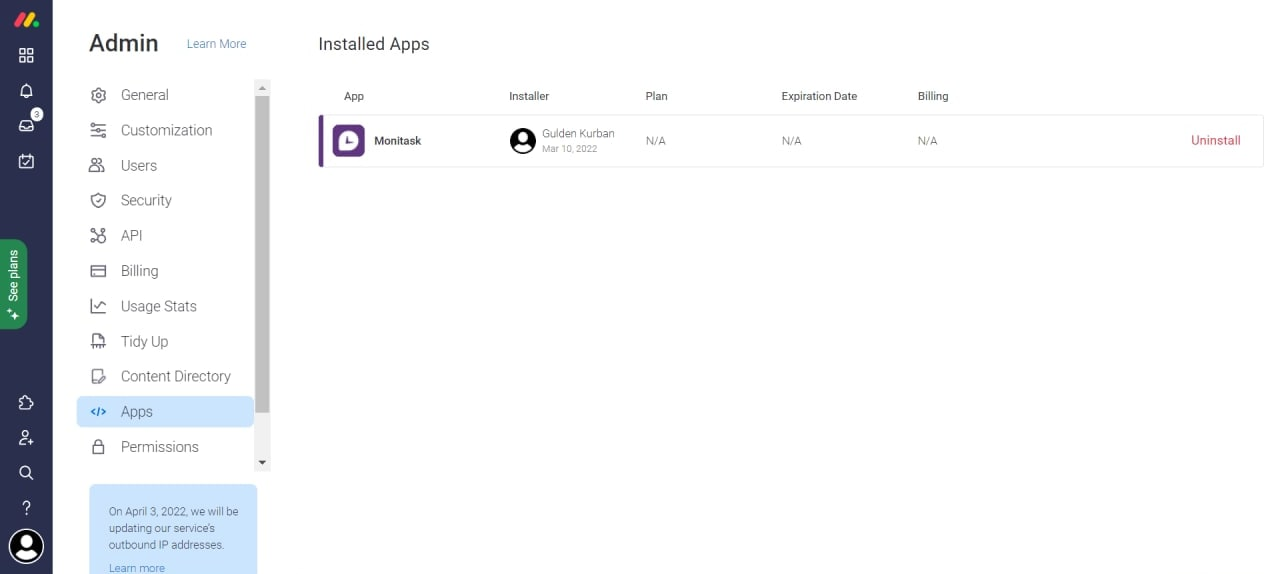 Monitask | Monday Integration with Monitask