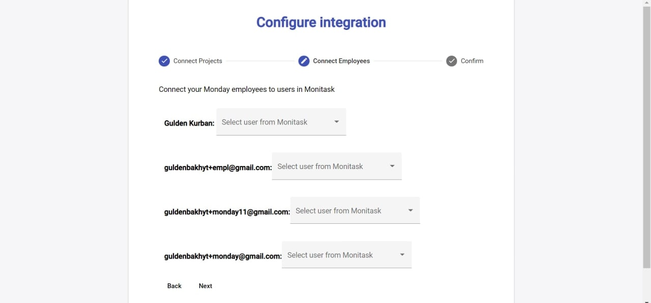 Monitask | Monday Integration with Monitask