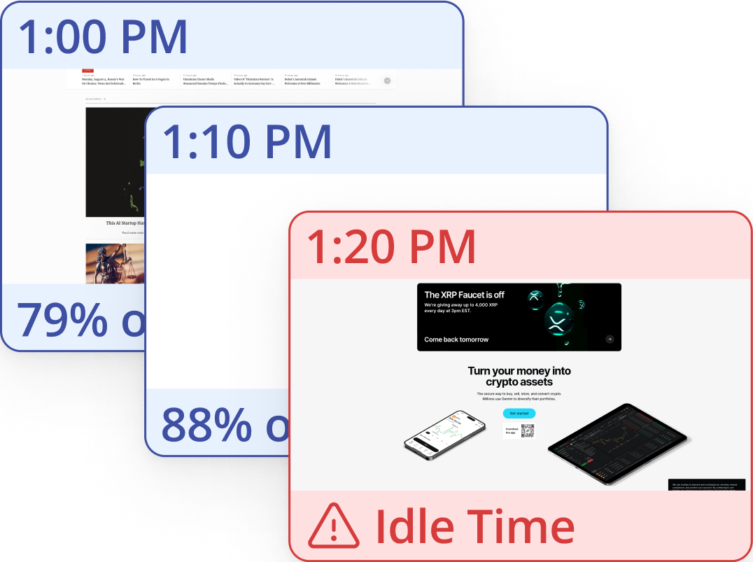 Explore all Monitask Features | Monitask