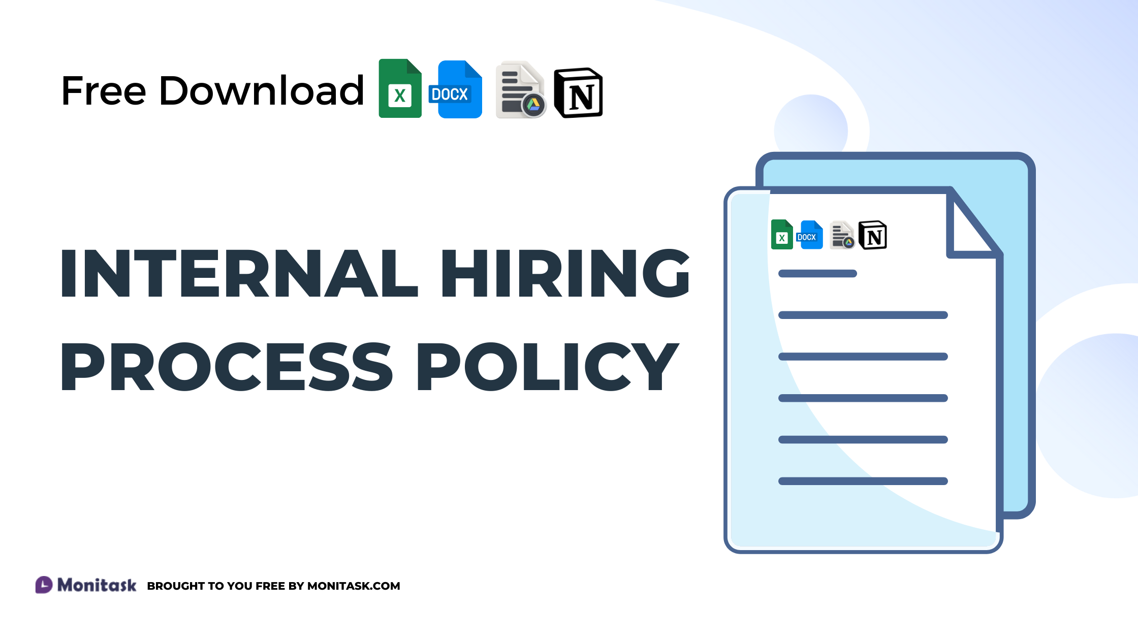 Internal Hiring Process Policy | Monitask