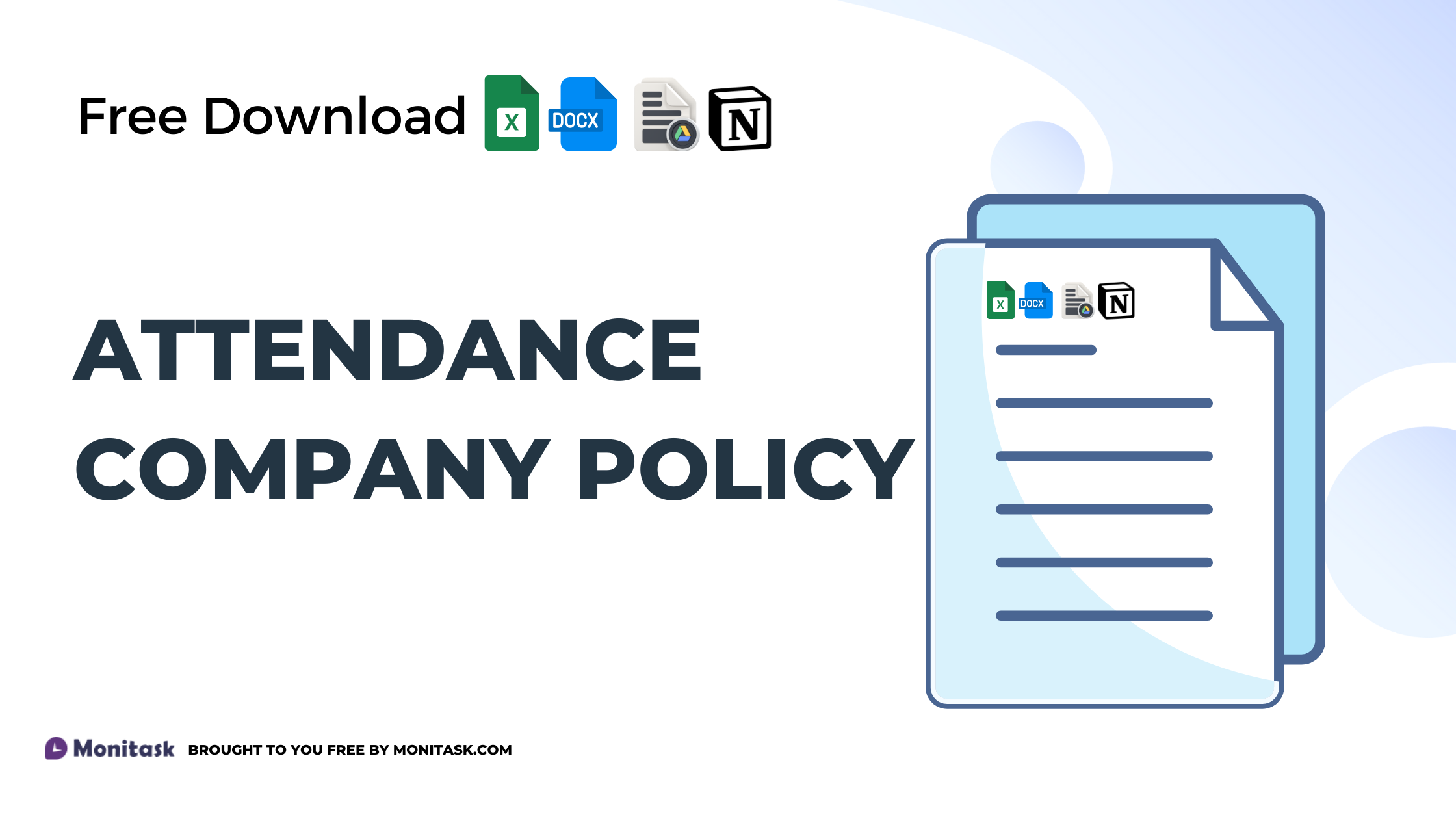 Attendance Company Policy | Monitask