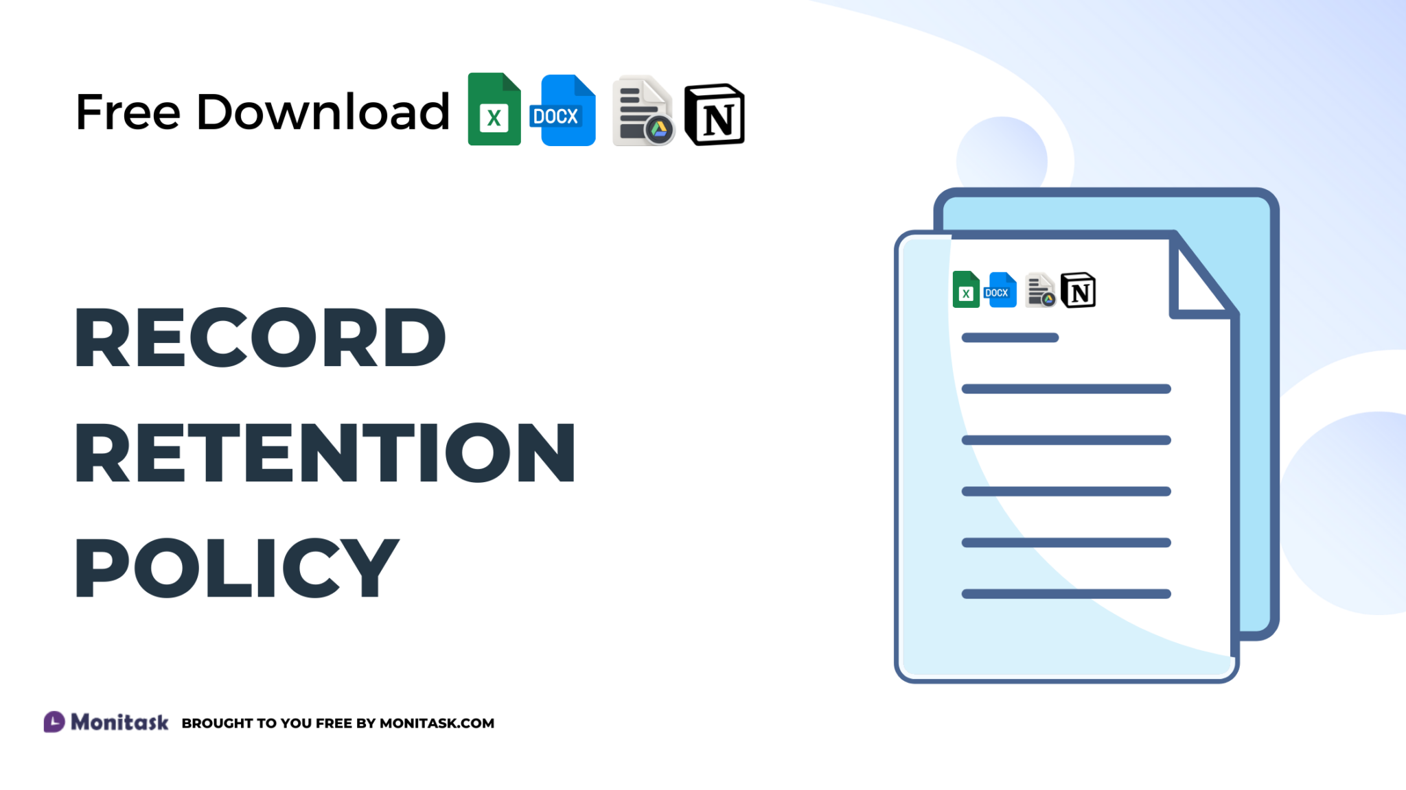 Record Retention Policy | Monitask