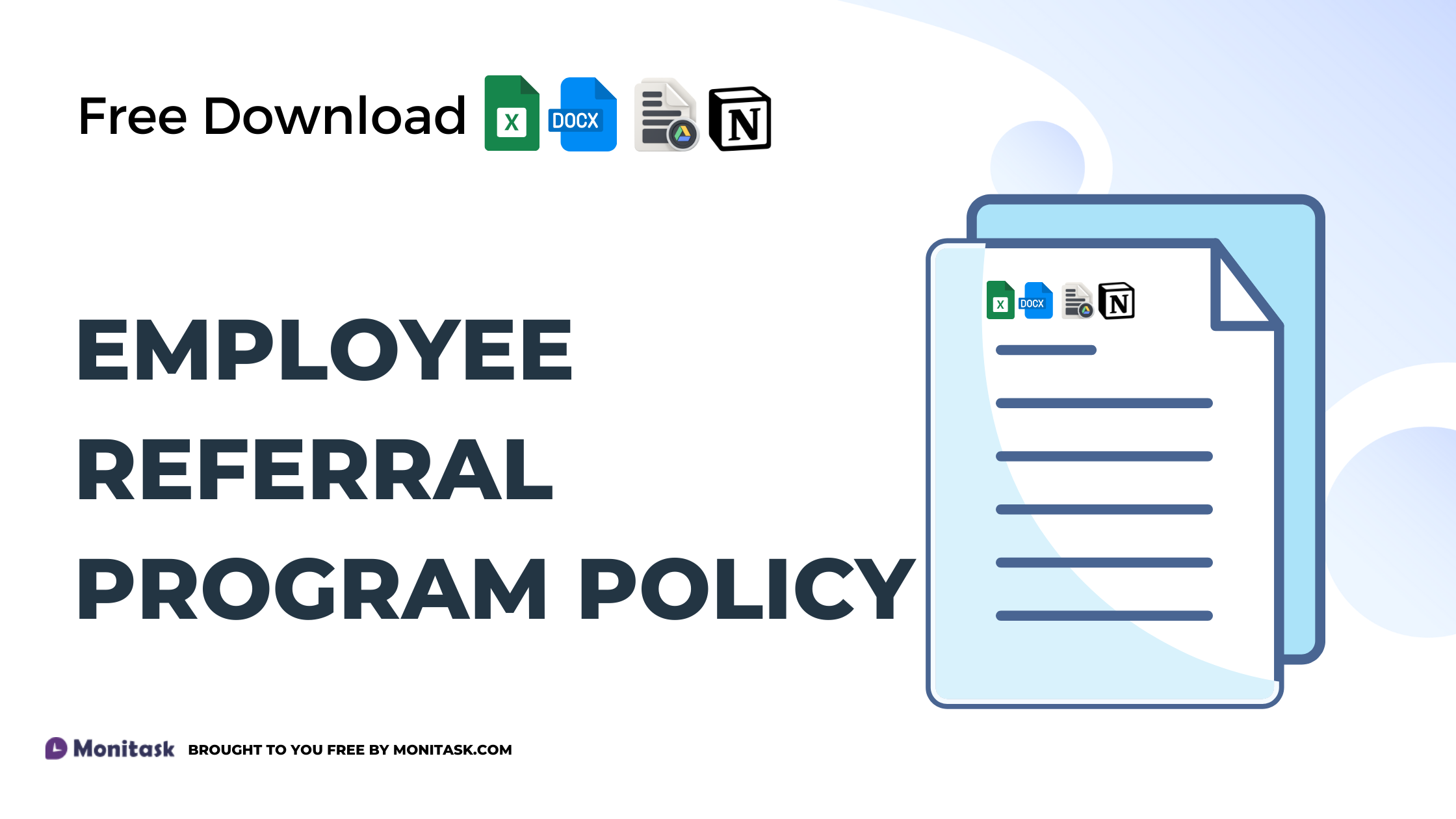 Employee Referral Program Policy | Monitask