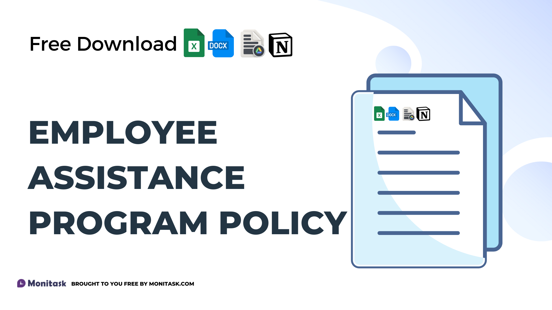 Employee Assistance Program Policy | Monitask